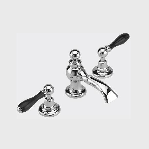 Maurice deck mounted basin taps