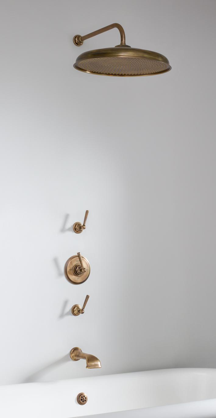 Ben concealed shower - Type E - 18 inch rose