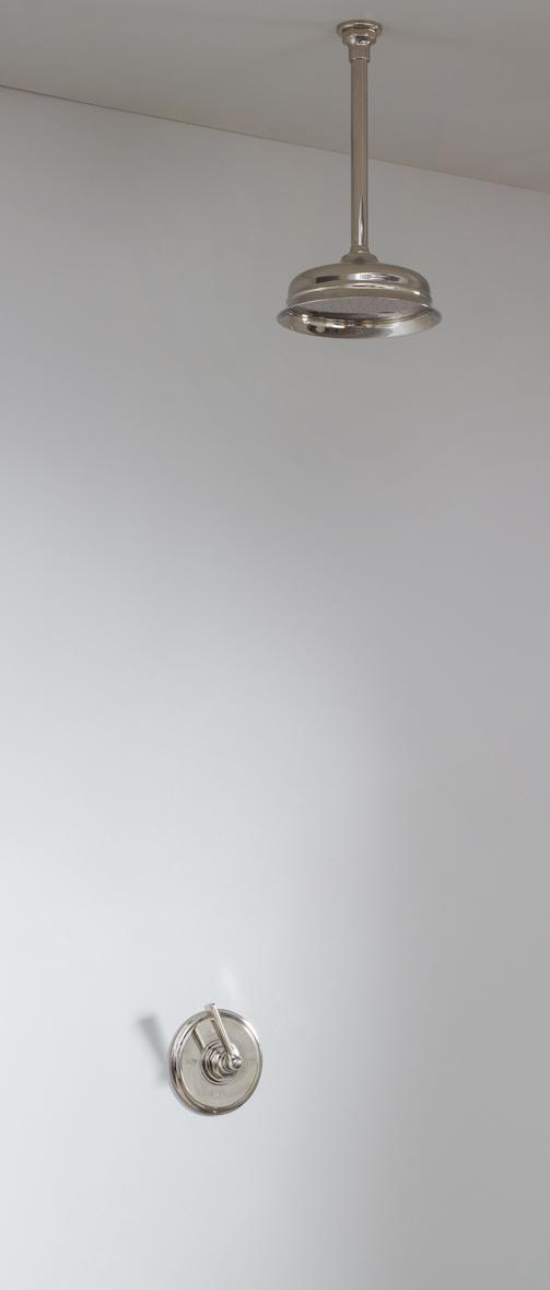 Ben concealed shower - Type B - 8 inch rose